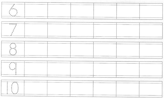 IDENTIFICATION AND READING OF NUMBERS 6-9 AND 9-6 - Class Notes