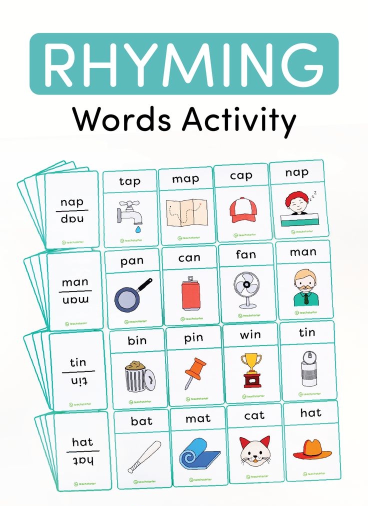 Phonemic Awareness - Identifying, Recognising and Building Rhyming ...