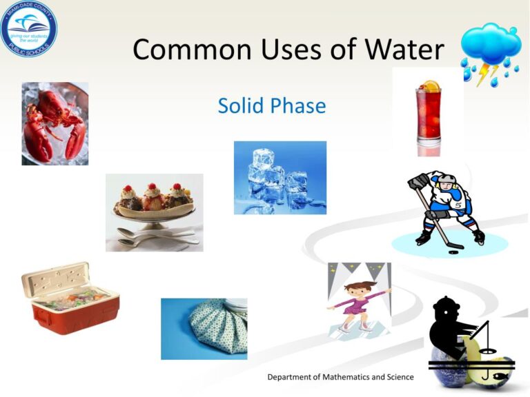 Quality and Uses of Water - Class Notes