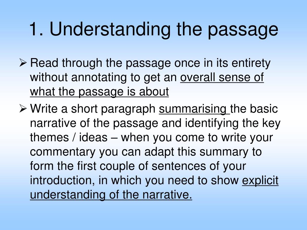 Writing Answers to Comprehension Passages From the Course Book - Class ...