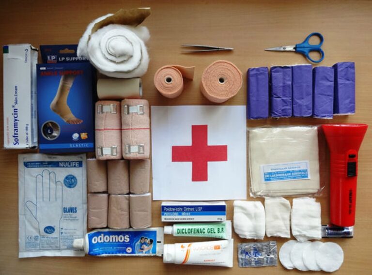Contents Inside the First Aid Box - ClassNotes.ng