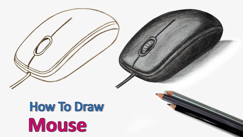 Drawing a Computer Mouse - ClassNotes.ng