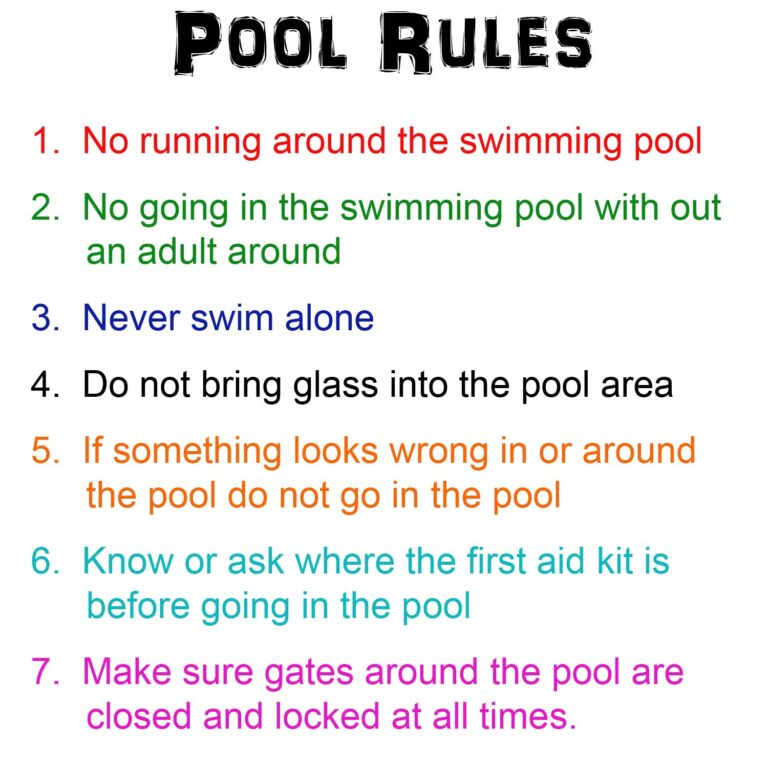 Swimming - Basic rules in swimming - ClassNotes.ng