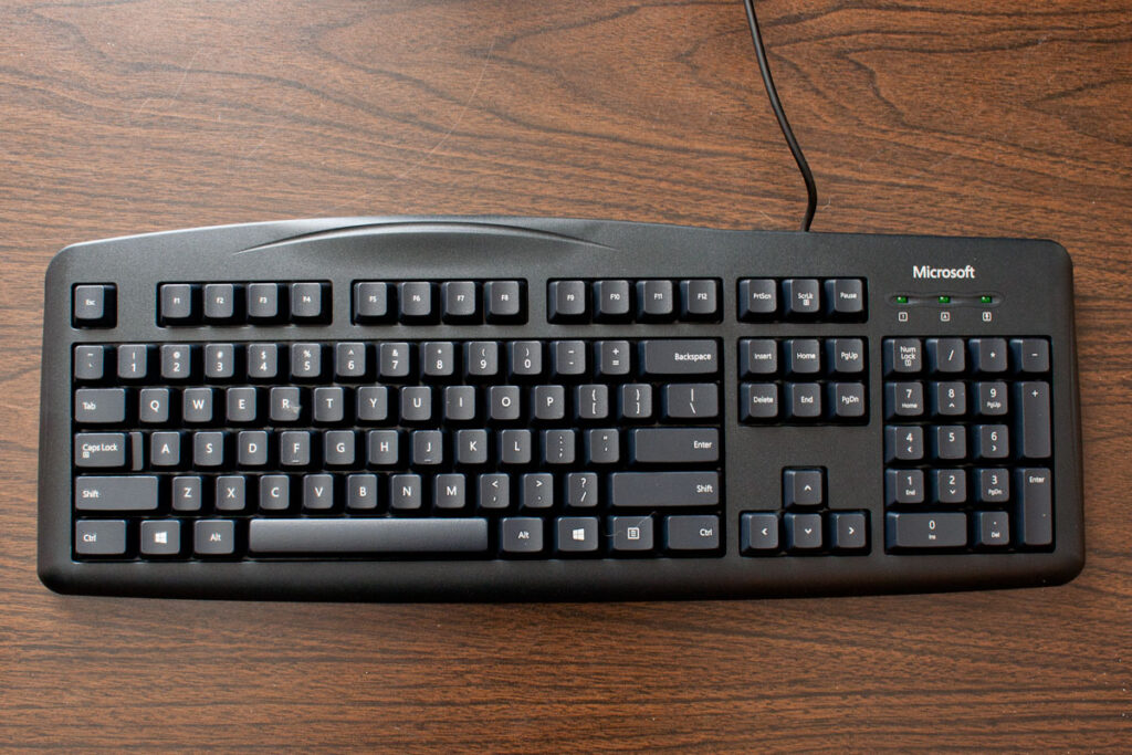 Description of the Parts of Computer - The computer Keyboard - Class Notes
