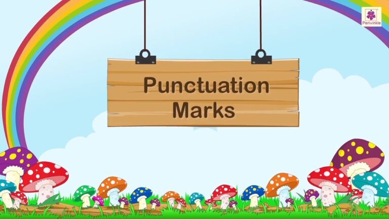 Punctuation Marks - ClassNotes.ng
