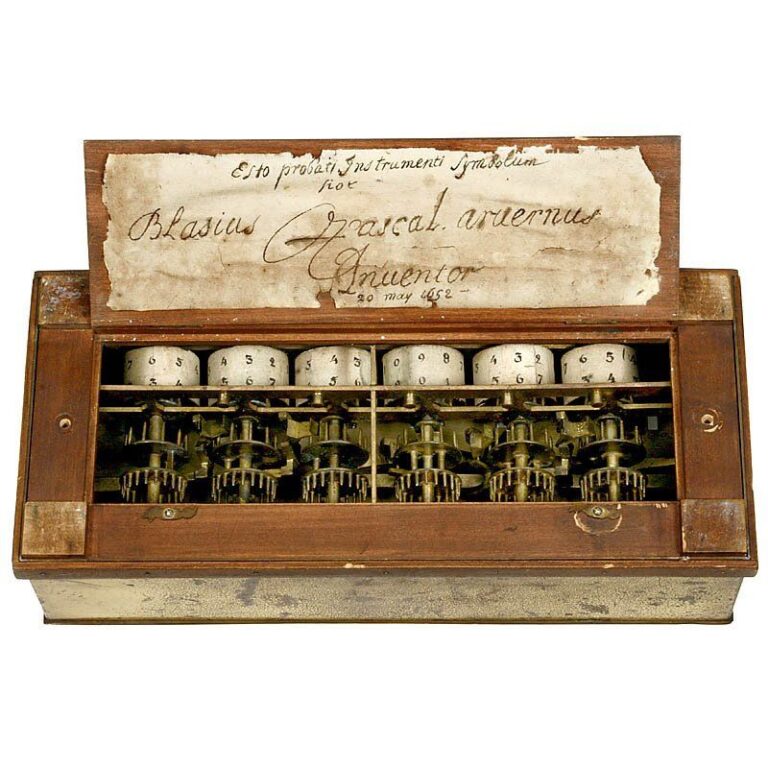 History of Computer - Early mechanical calculating devices - Pascaline ...