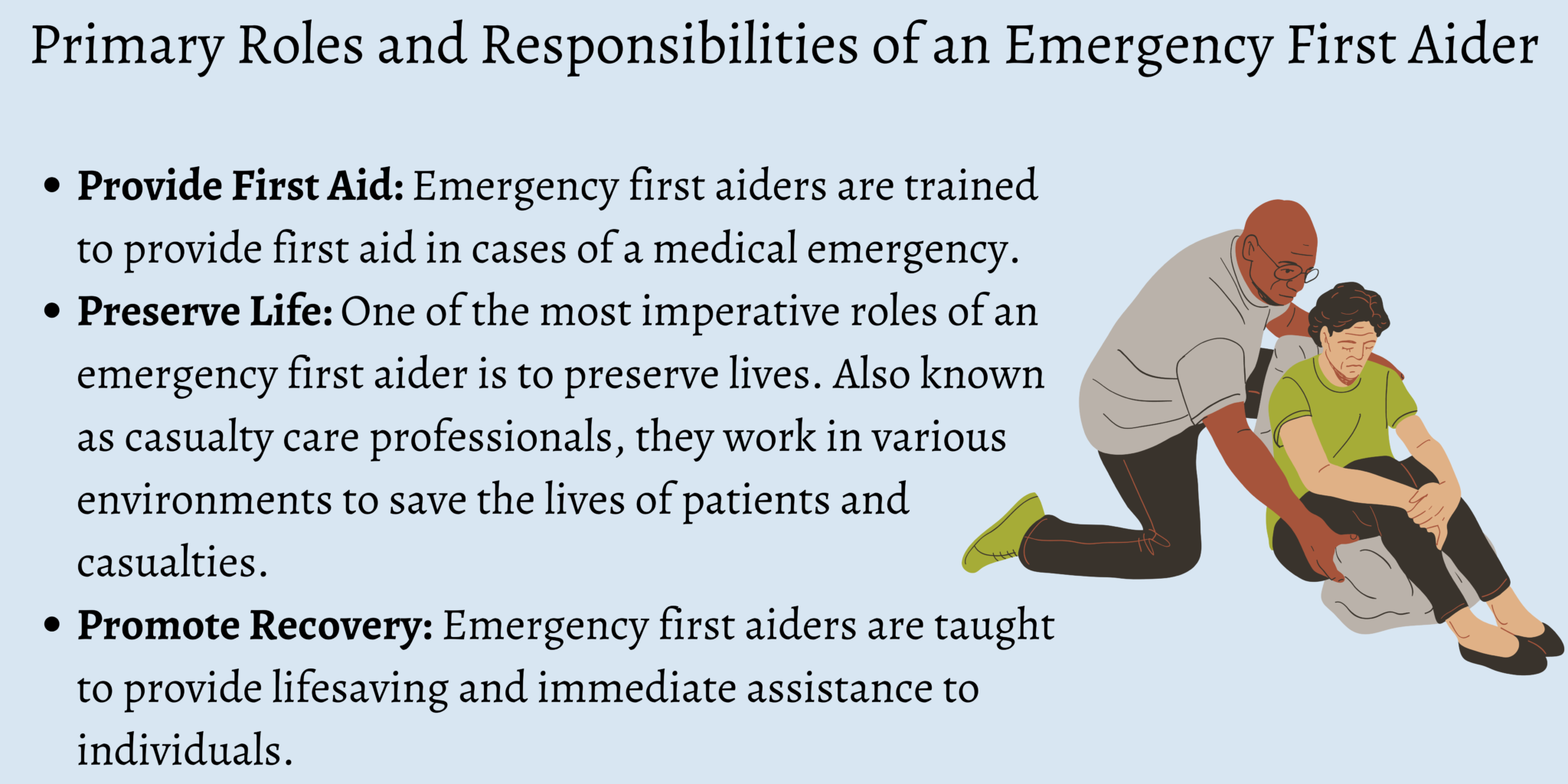 First Aider - Duties and qualities of first aider - ClassNotes.ng