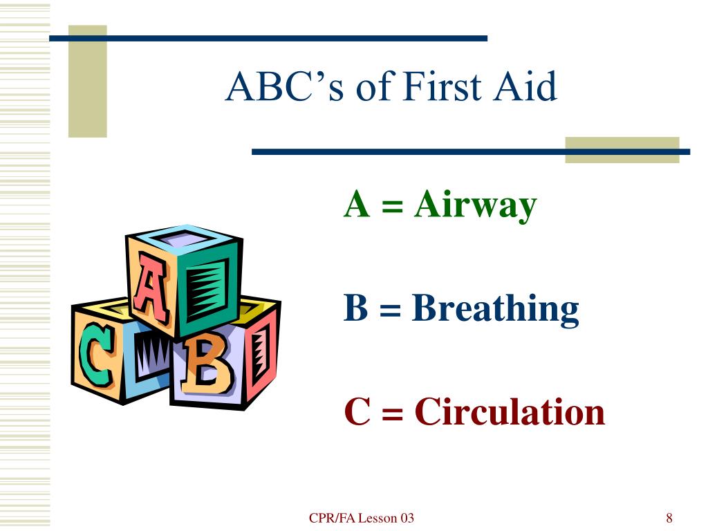 First Aid and Safety Education - Terminologies in First Aid - Class Notes