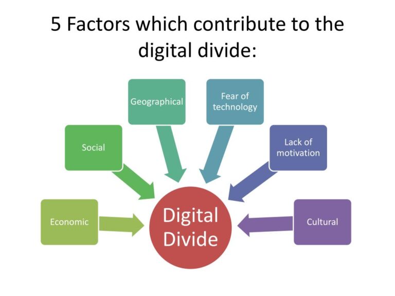 Digital divide - Limitations of The Old Digital Economy - ClassNotes.ng