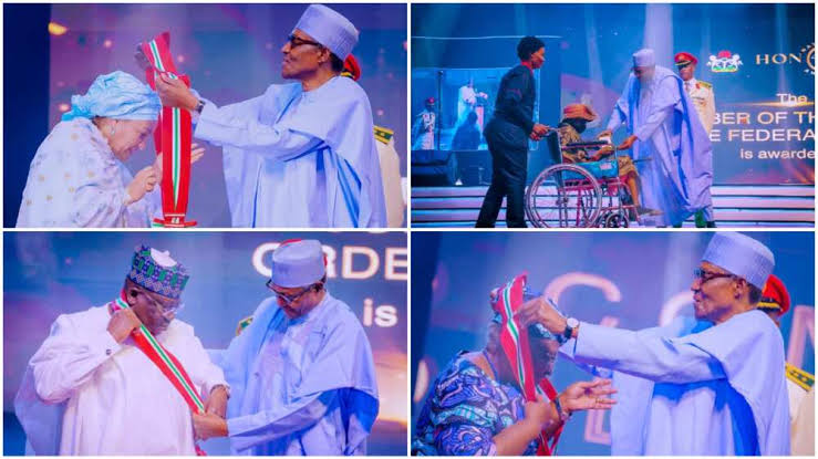 Examples of People Awarded With National Honour - ClassNotes.ng