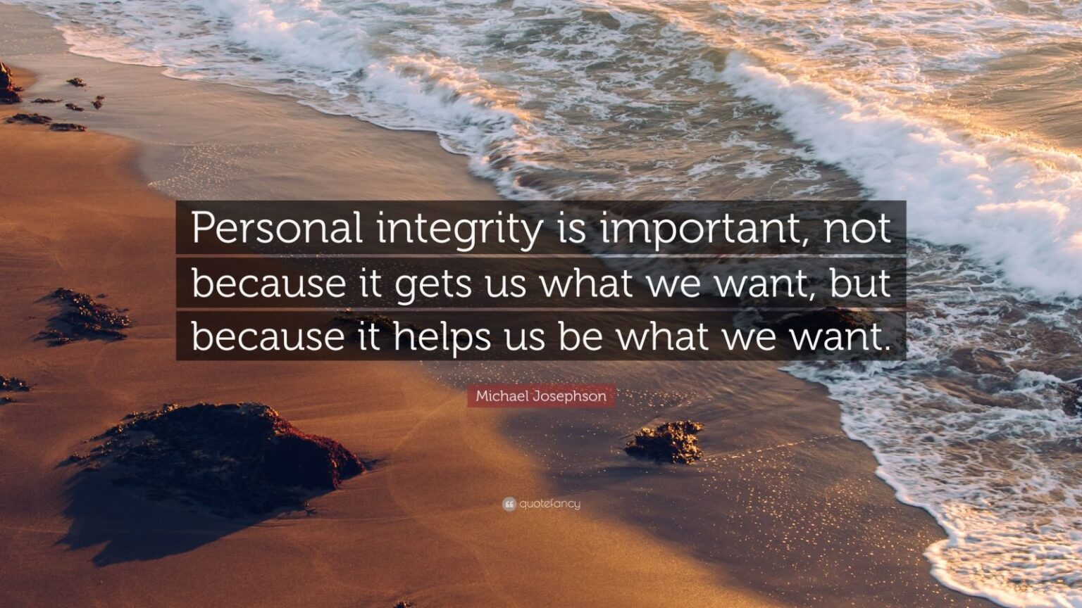 National Values: Integrity - ClassNotes.ng