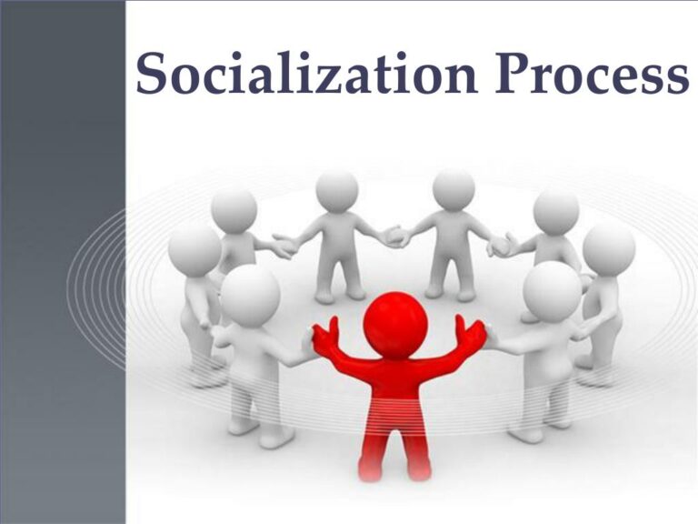 The Process of Socialization – ClassNotes.ng