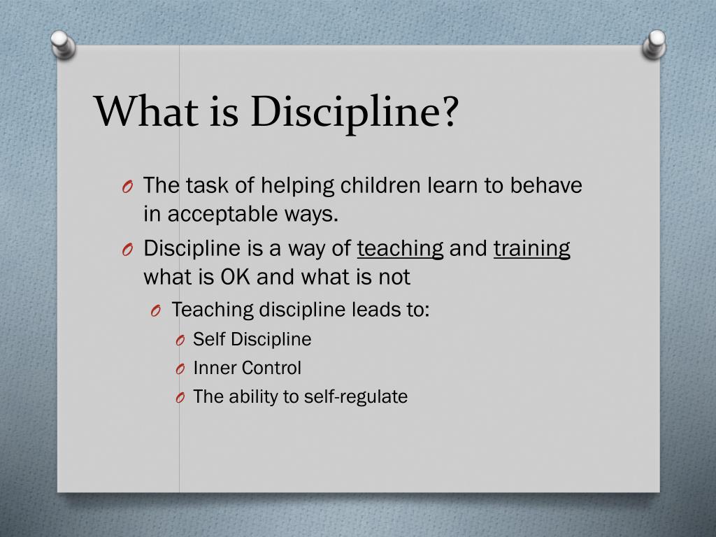 National Values: Discipline - ClassNotes.ng