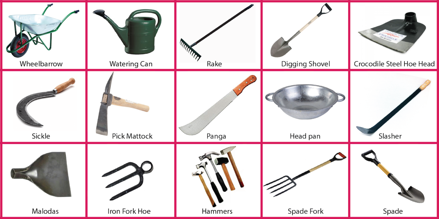 Common Farm Tools and Their Uses - Class Notes