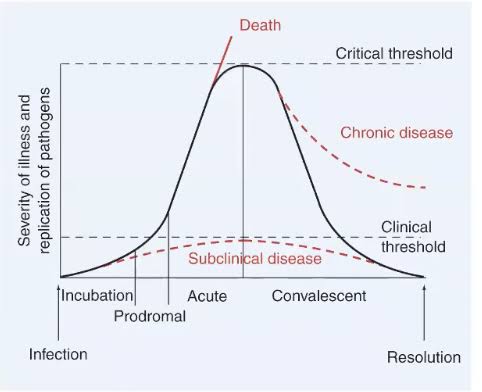 Disease Development And Stages Of Infection - Class Notes