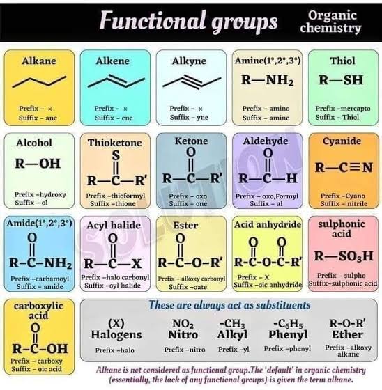 Functional Groups I: Alcohols, Ethers, Halides - ClassNotes.ng